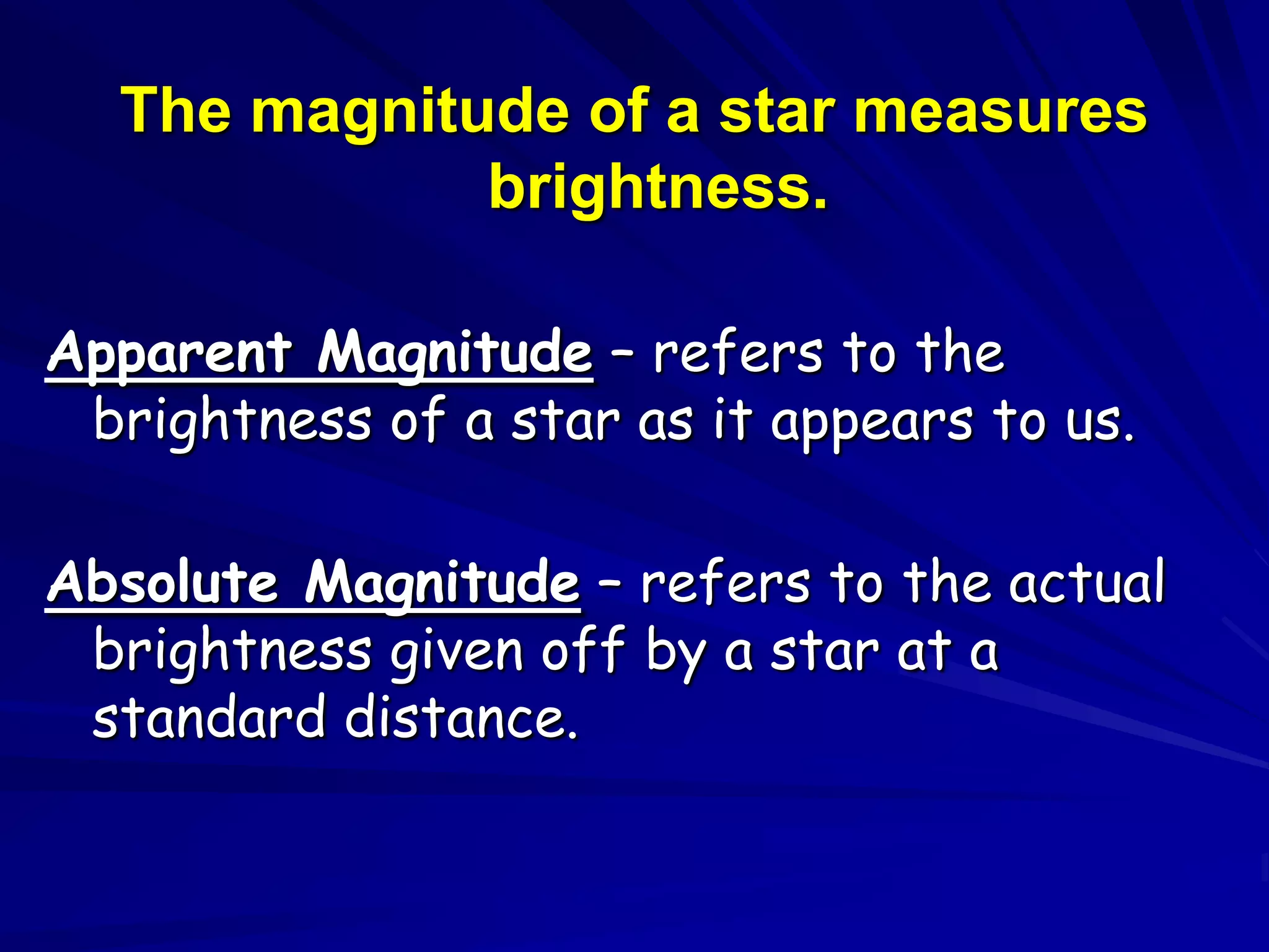 Characteristics of Stars | PPTX | Space and Astronomy | Science