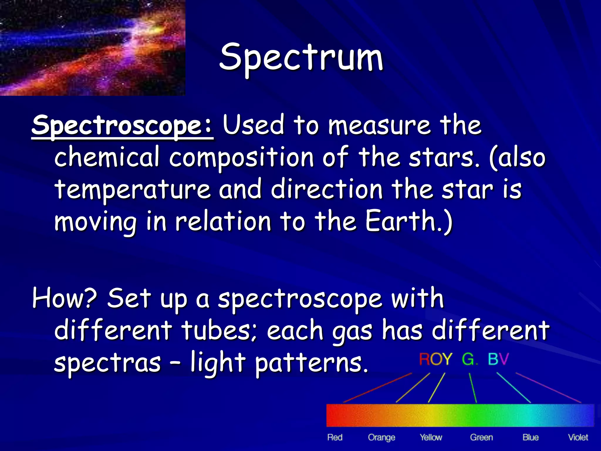 Characteristics of Stars | PPTX | Space and Astronomy | Science