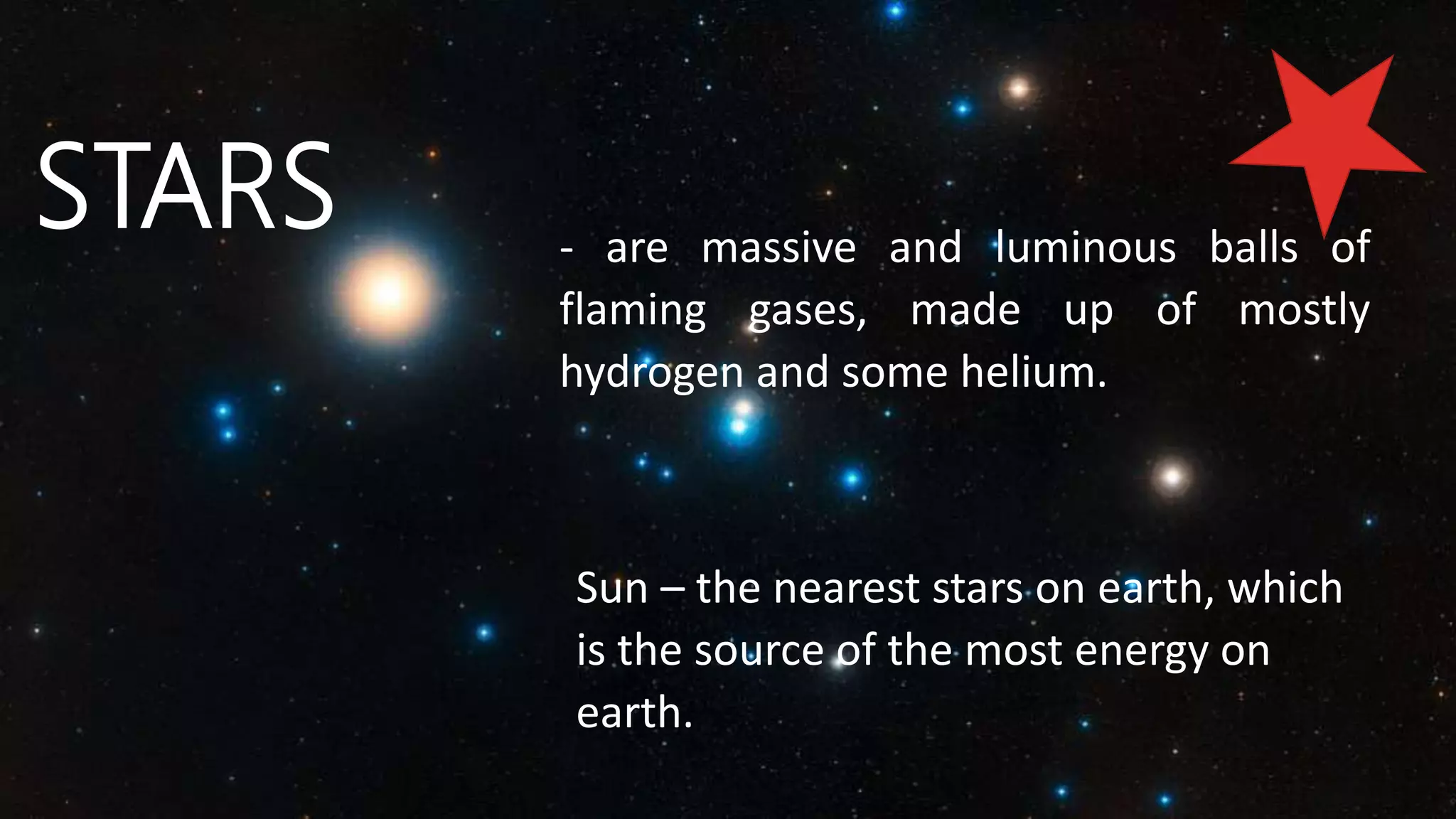 Characteristics of stars | PPTX | Space and Astronomy | Science