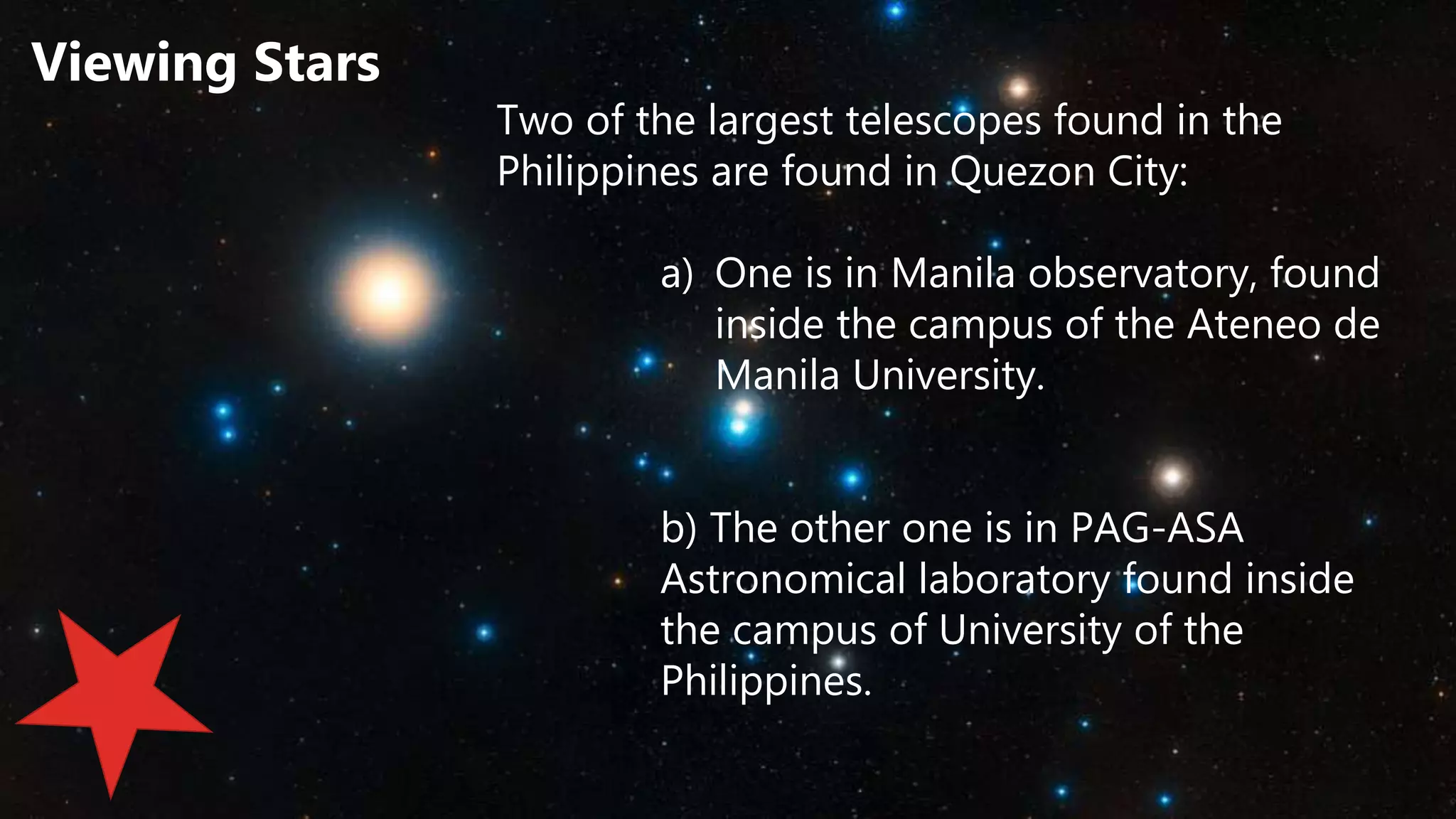 Characteristics of stars | PPTX