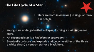 Characteristics of stars | PPTX