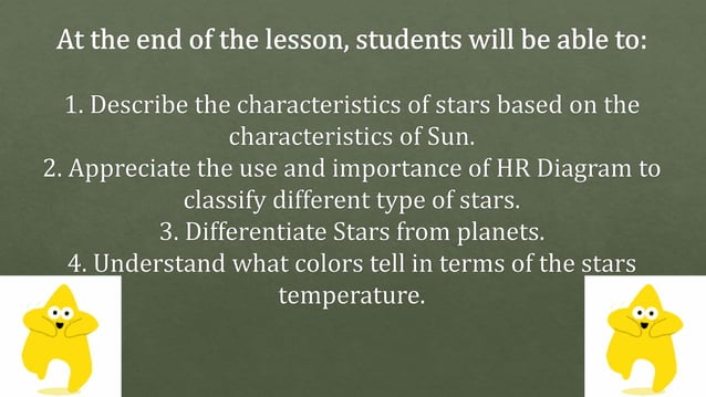 CHARACTERISTICS OF STARS, grade 9 3rd quarter.pptx