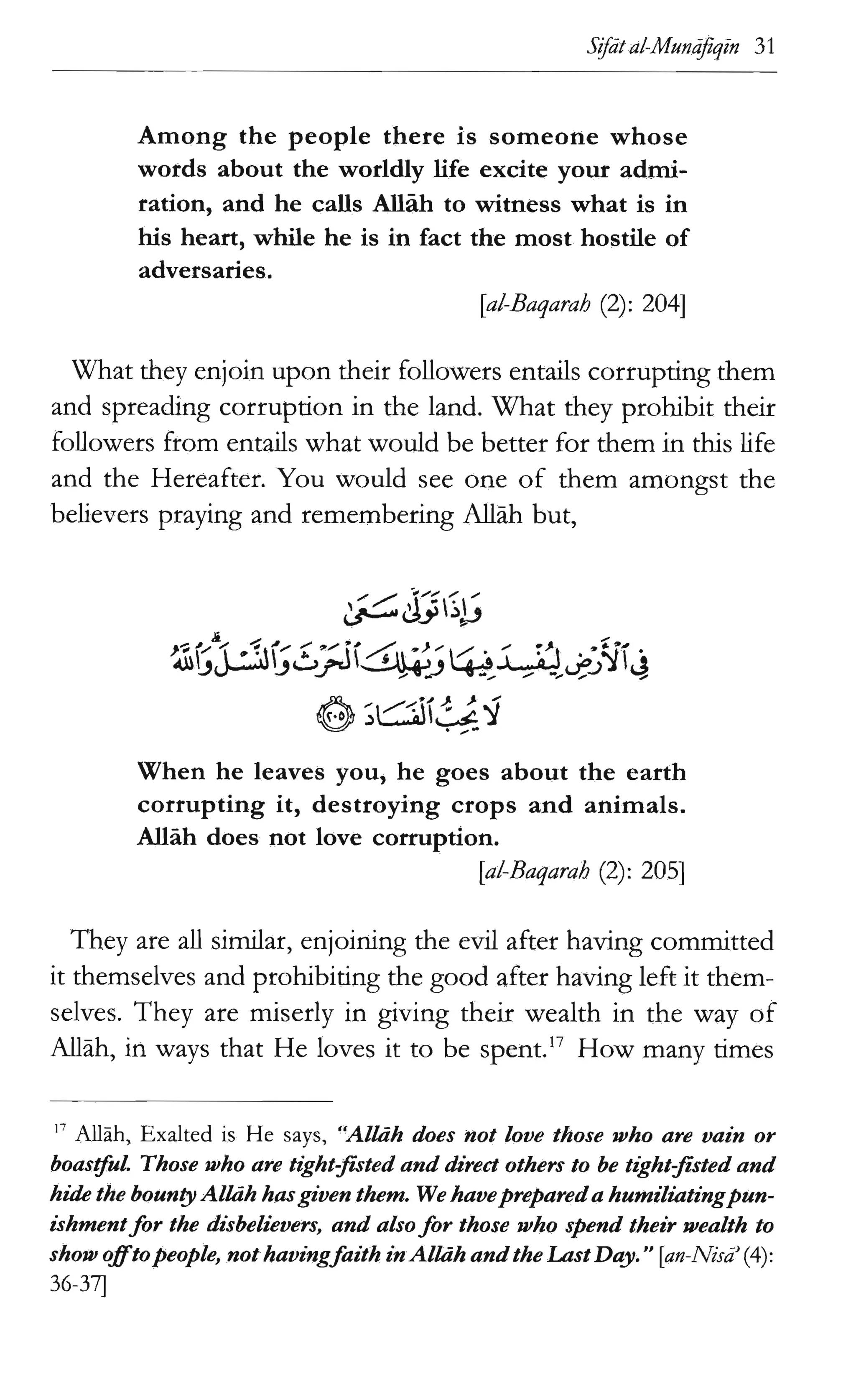 Characteristics of the hypocrites | PDF