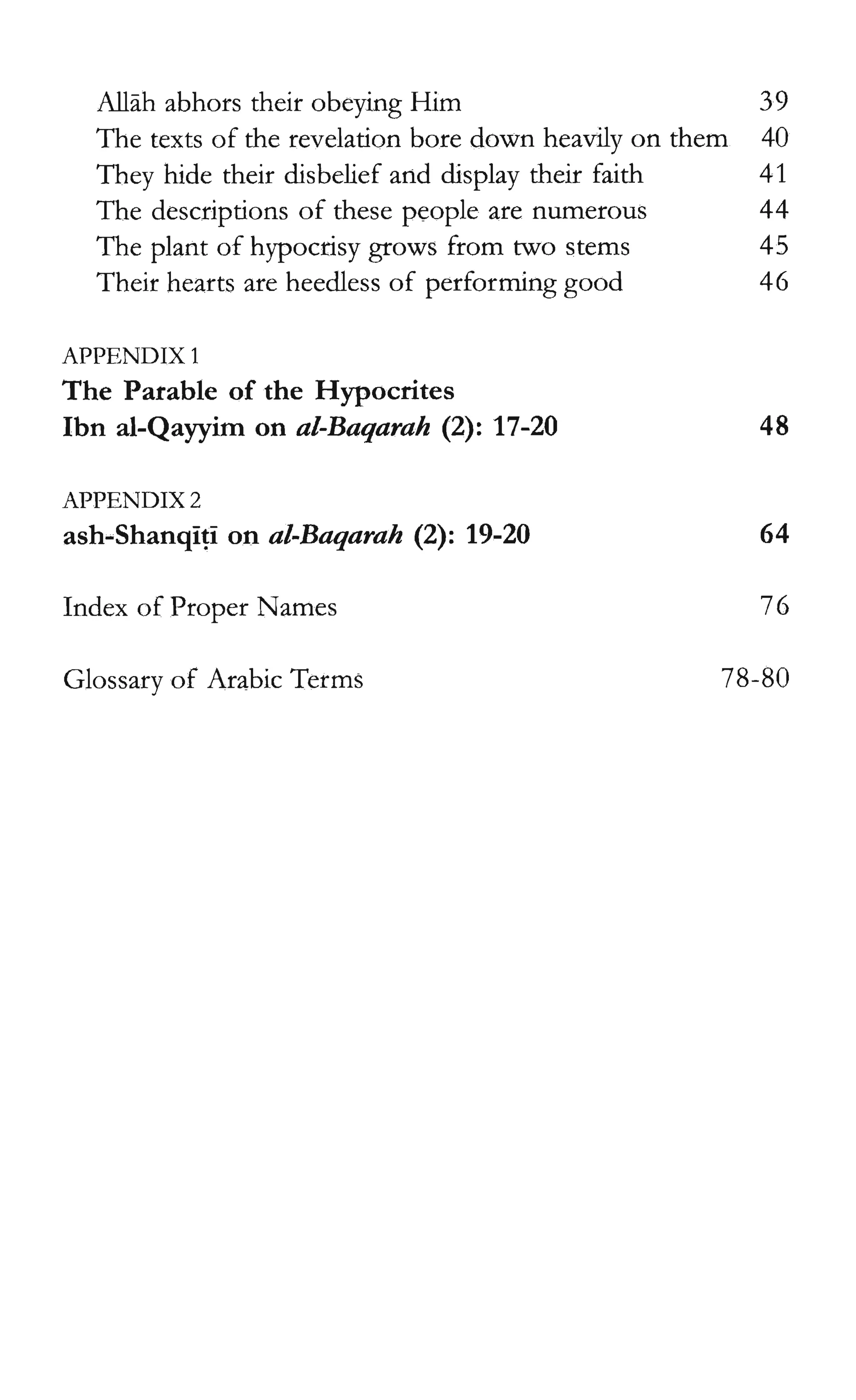 Characteristics of the hypocrites | PDF