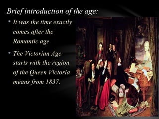 Characteristics of the Victorian age | PPTX