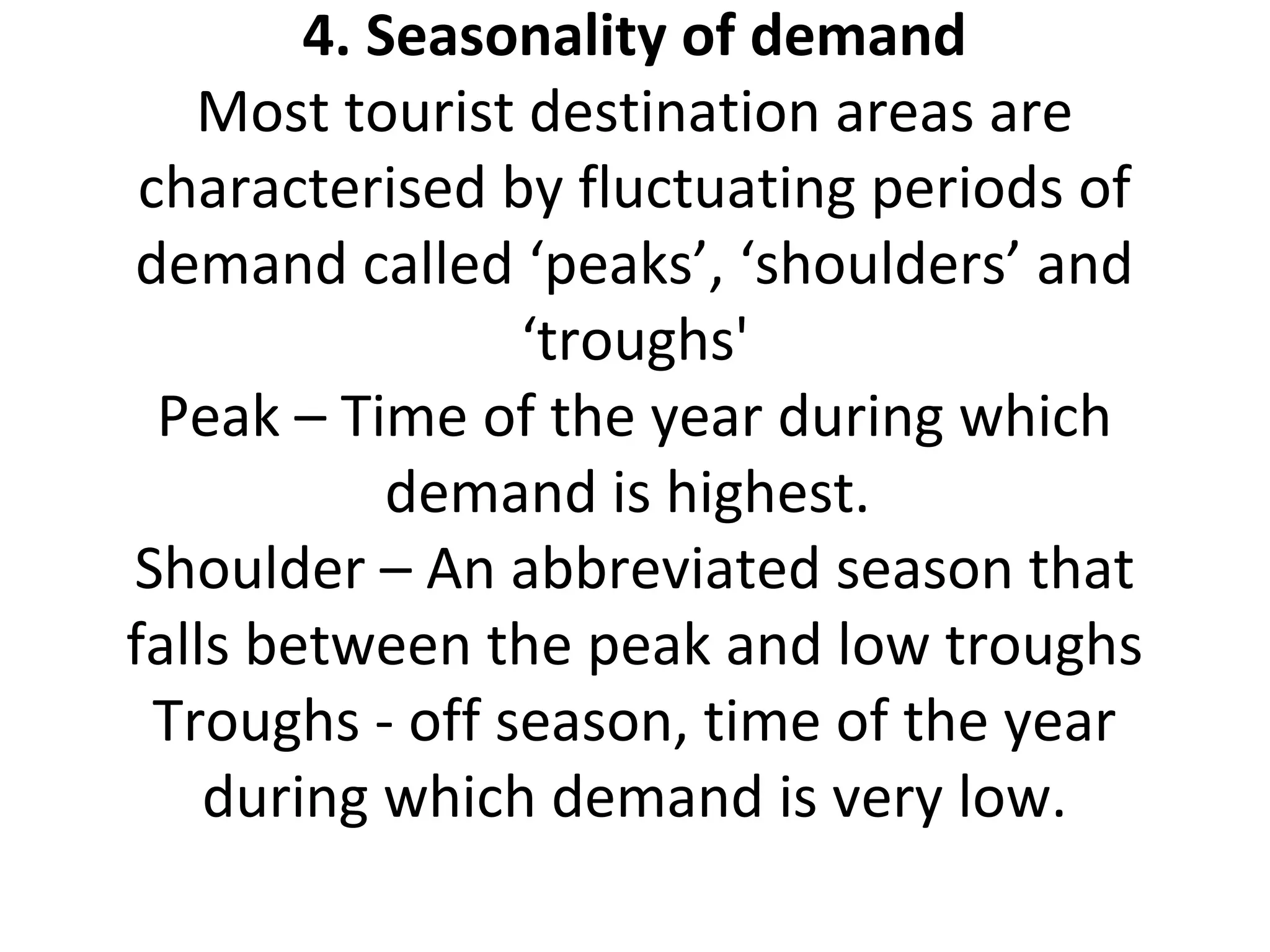 Characteristics of tourism | PPT