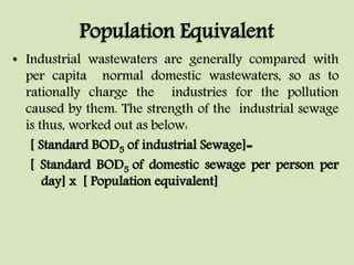 Characteristics of Waste-Water (Unit-I) | PPT