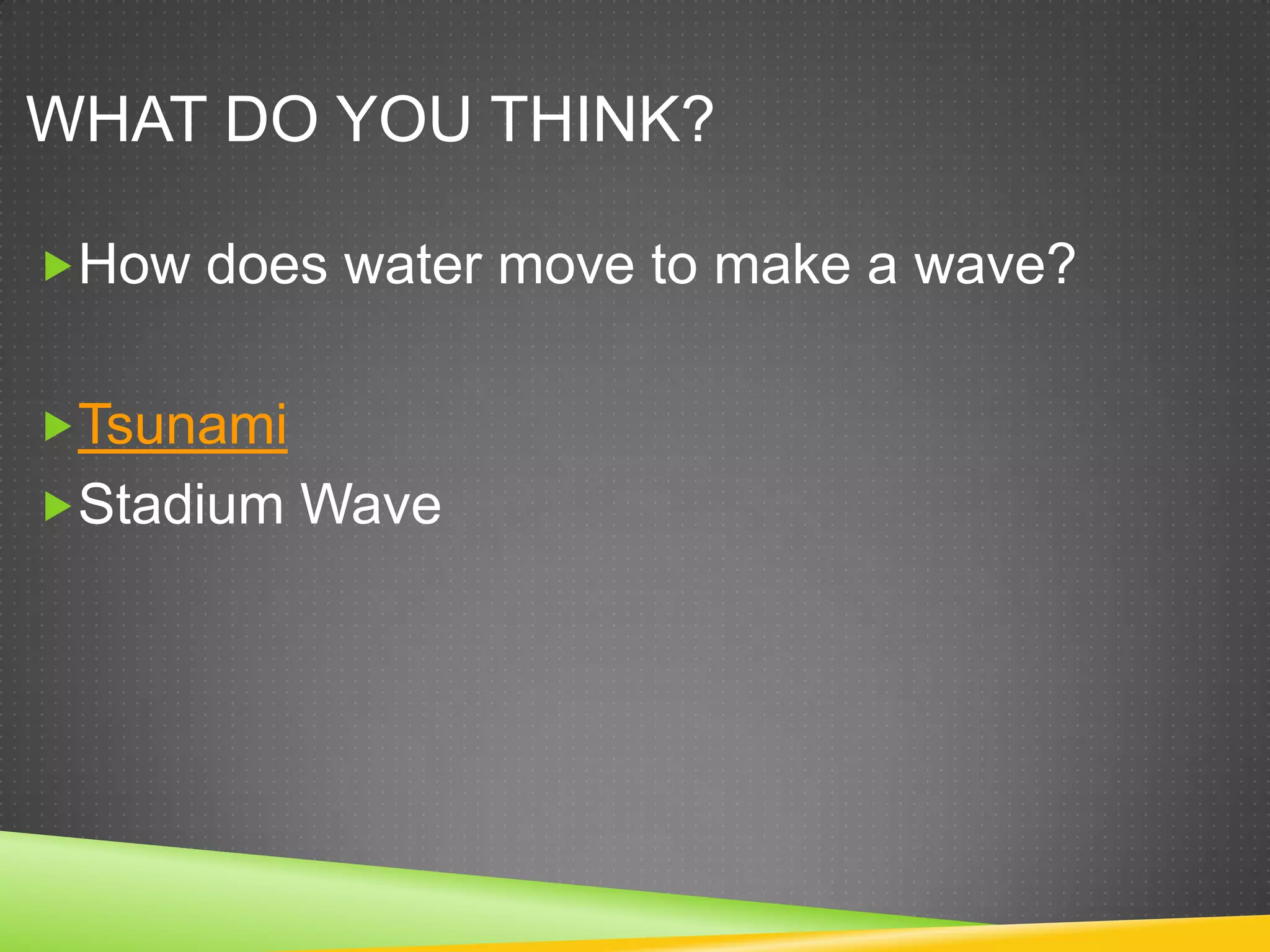 Characteristics of waves | PPTX