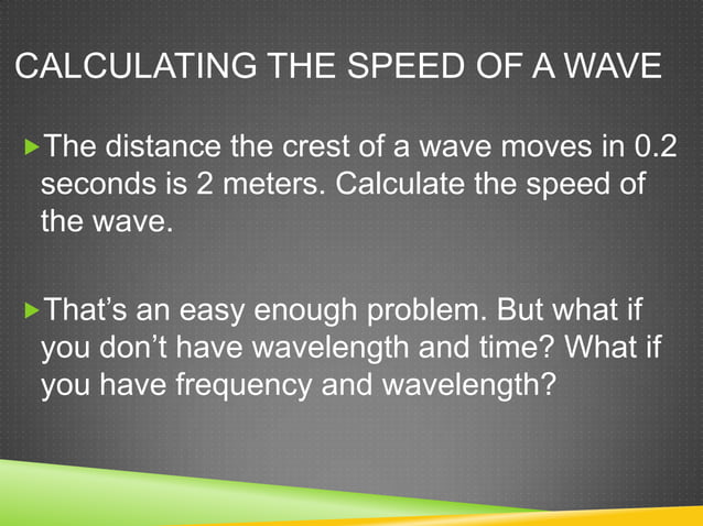Characteristics of waves | PPTX | Physics | Science