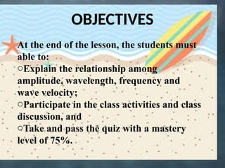 CHARACTERISTICS OF WAVESgdjysssjsjs.pptx