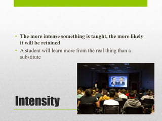 Characteristics and Principles of learning | PPTX