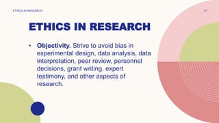 CHARACTERISTICS, PROCESSES AND ETHICS OF RESEARCH.pptx