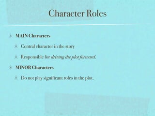 Characterization | PPT