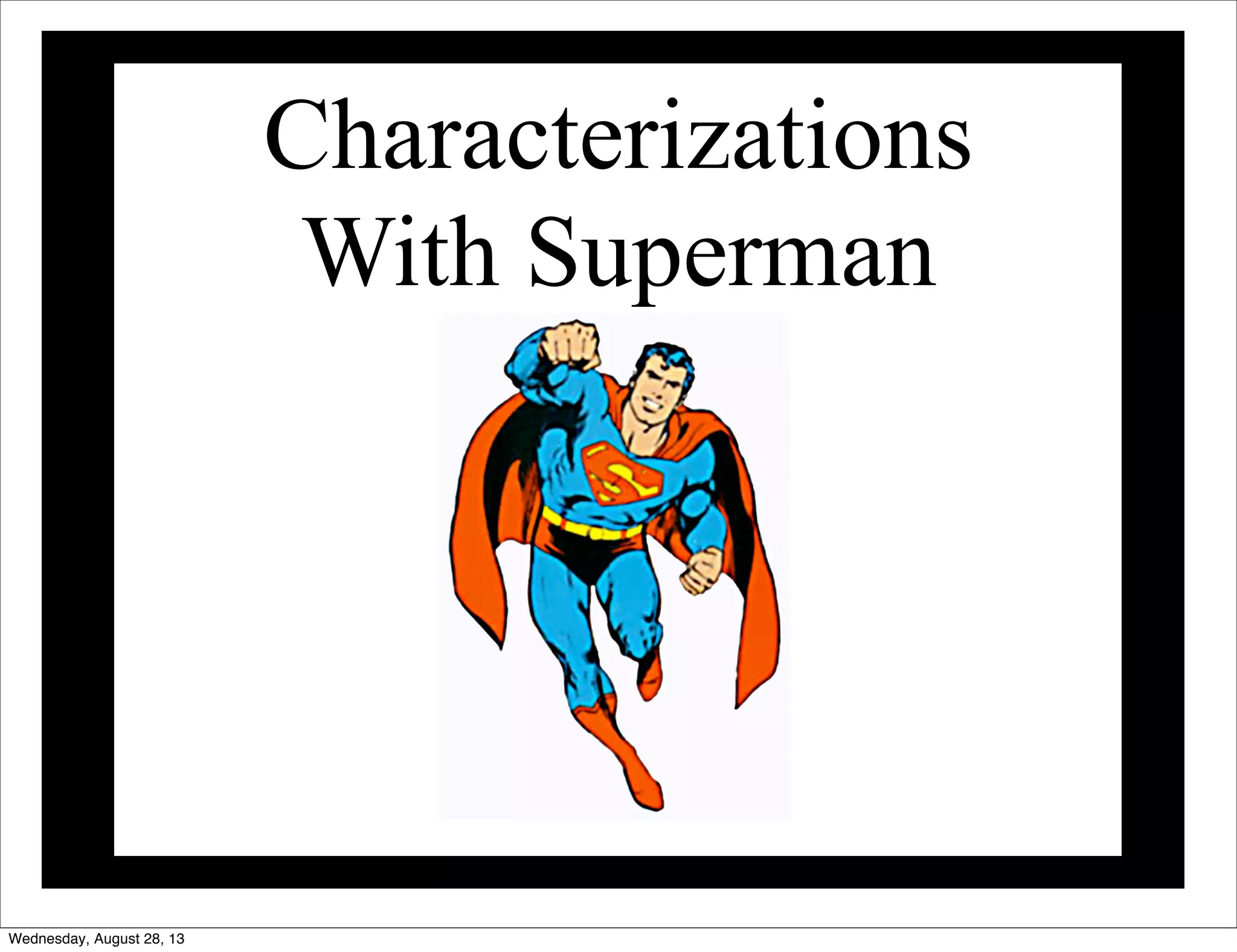 Characterization | PPT