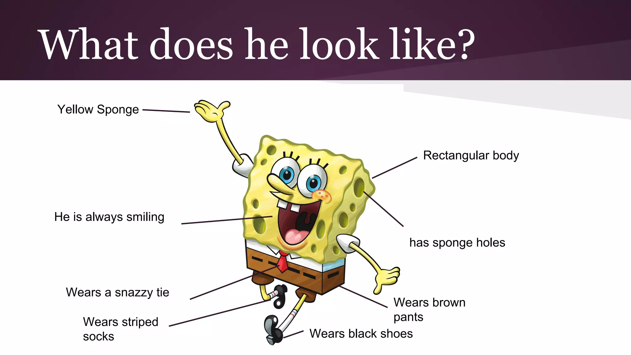 Characterization of Spongebob Squarepants | PDF