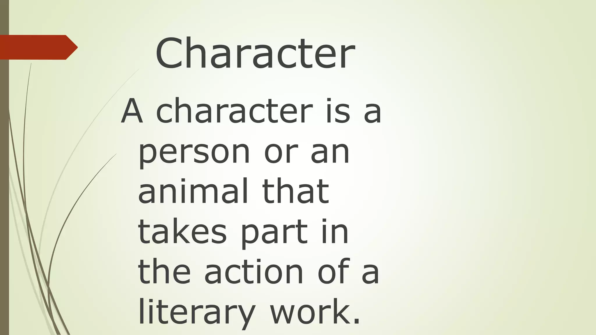 Characterization | PPTX