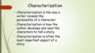 Characterization | PPTX