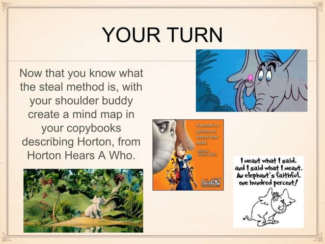 Characterization steal method | PPTX