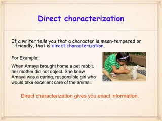 Characterization steal method | PPTX