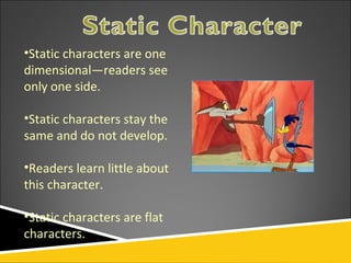 Static Characters