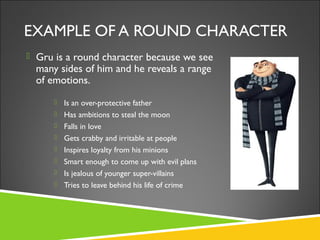 Characterization: What Type of Character are They? | PPT