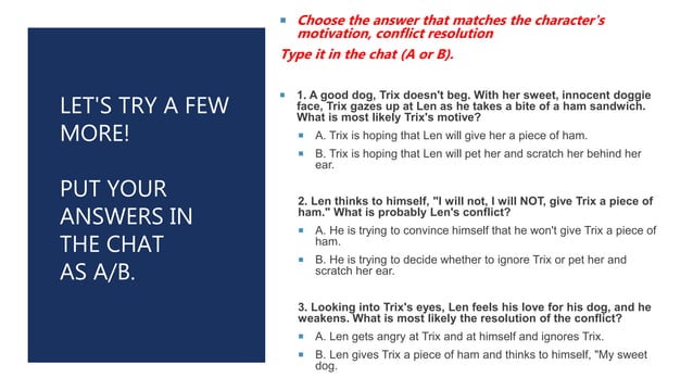 Characterization ELA 8 | PPTX