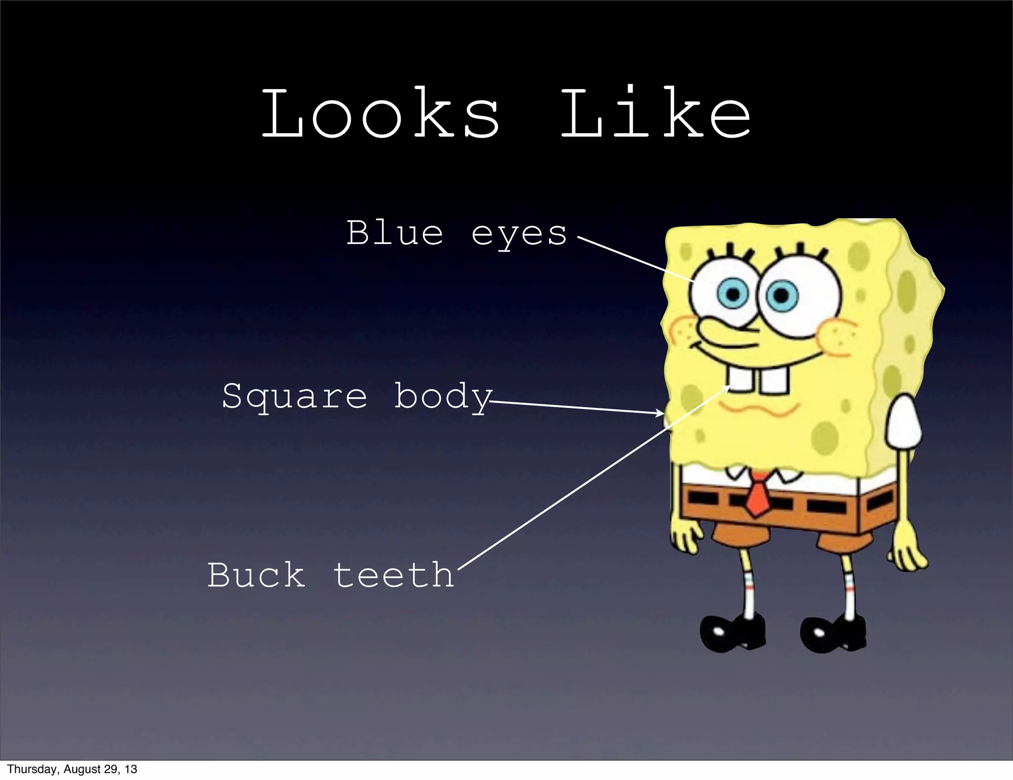 Characterizations With Spongebob | PDF