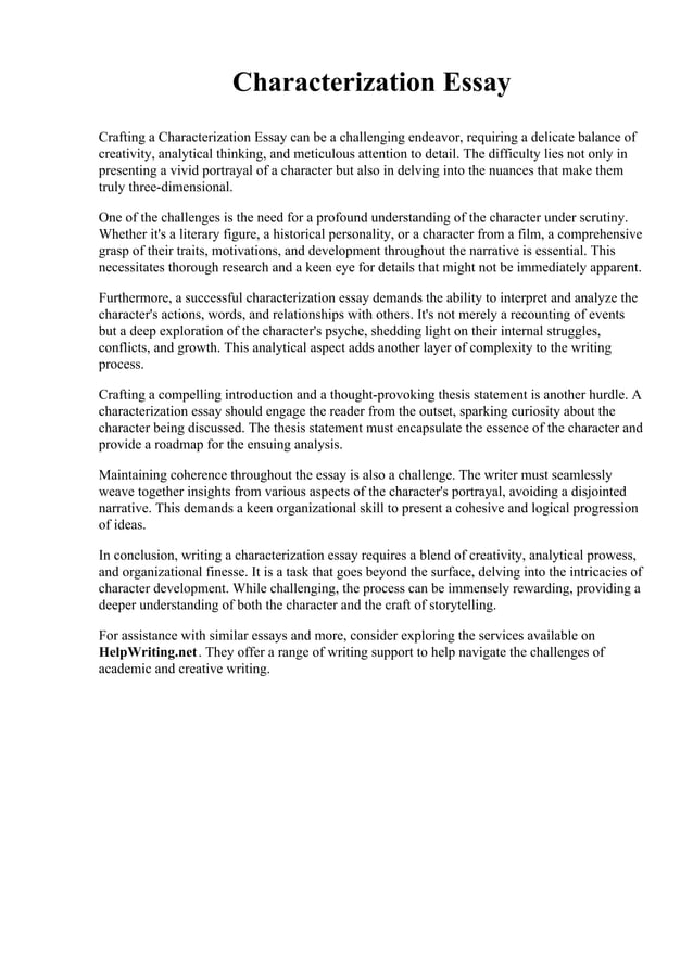 Characterization Essay.pdf