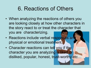 Characterization in literature | PPTX