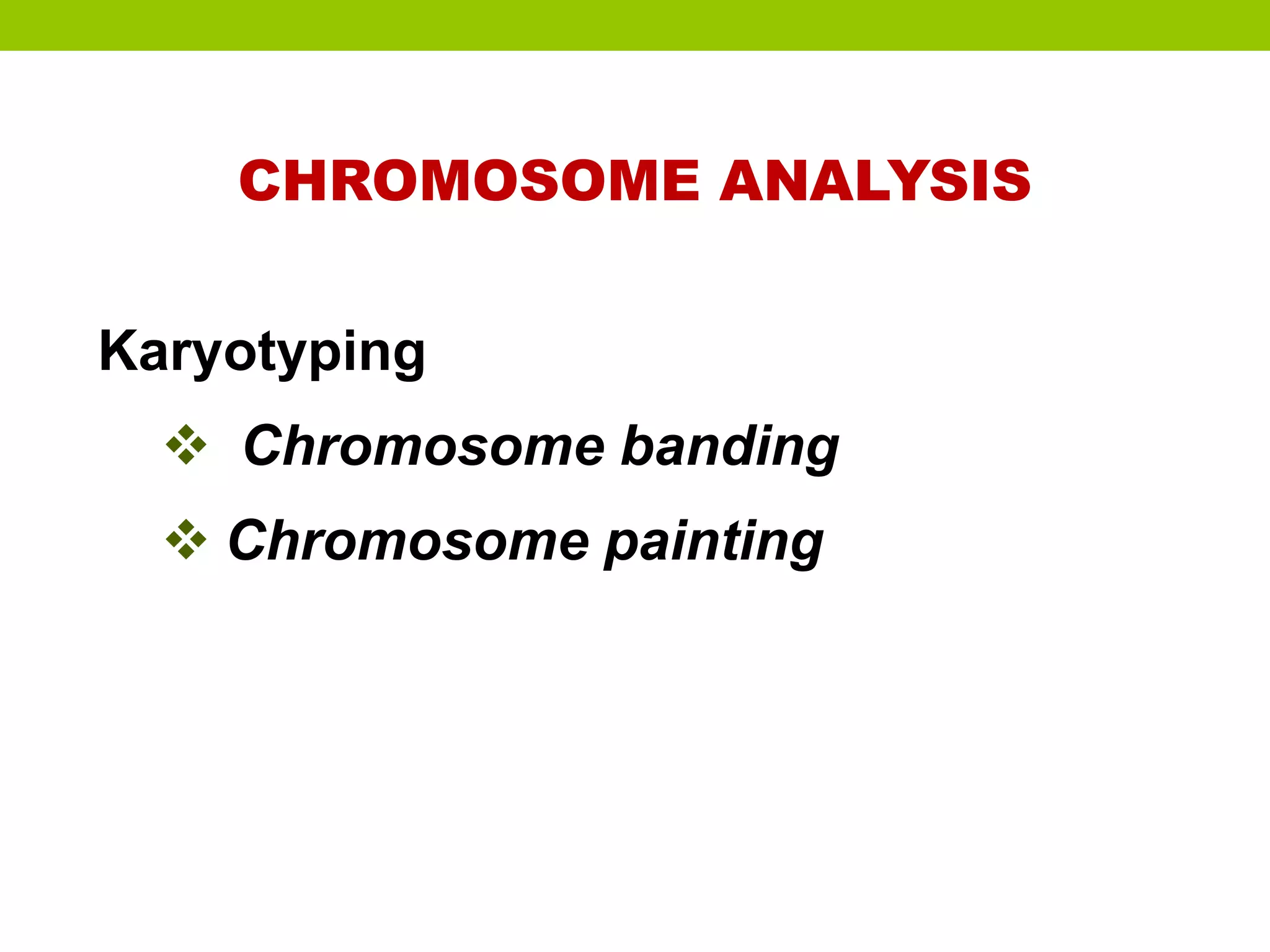 Characterization of cell line by Cell morphology, Chromosome analysis ...