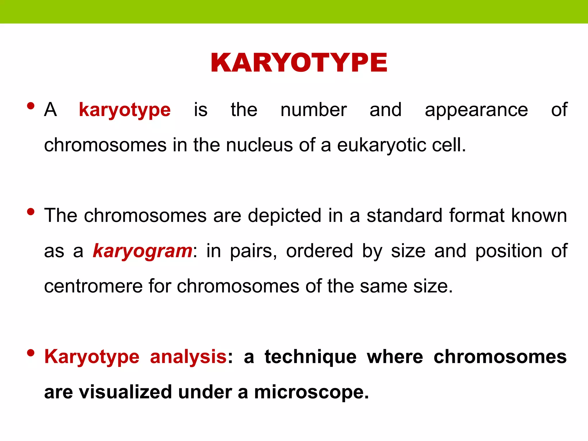 Characterization of cell line by Cell morphology, Chromosome analysis ...