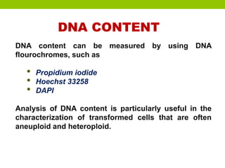 Characterization of cell line by Cell morphology, Chromosome analysis ...