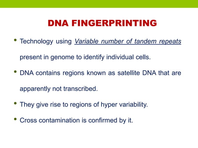 Characterization of cell line by Cell morphology, Chromosome analysis ...