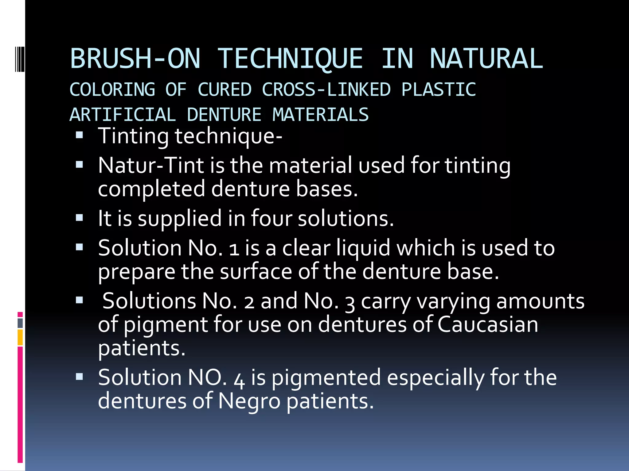Characterization of complete denture | PPTX