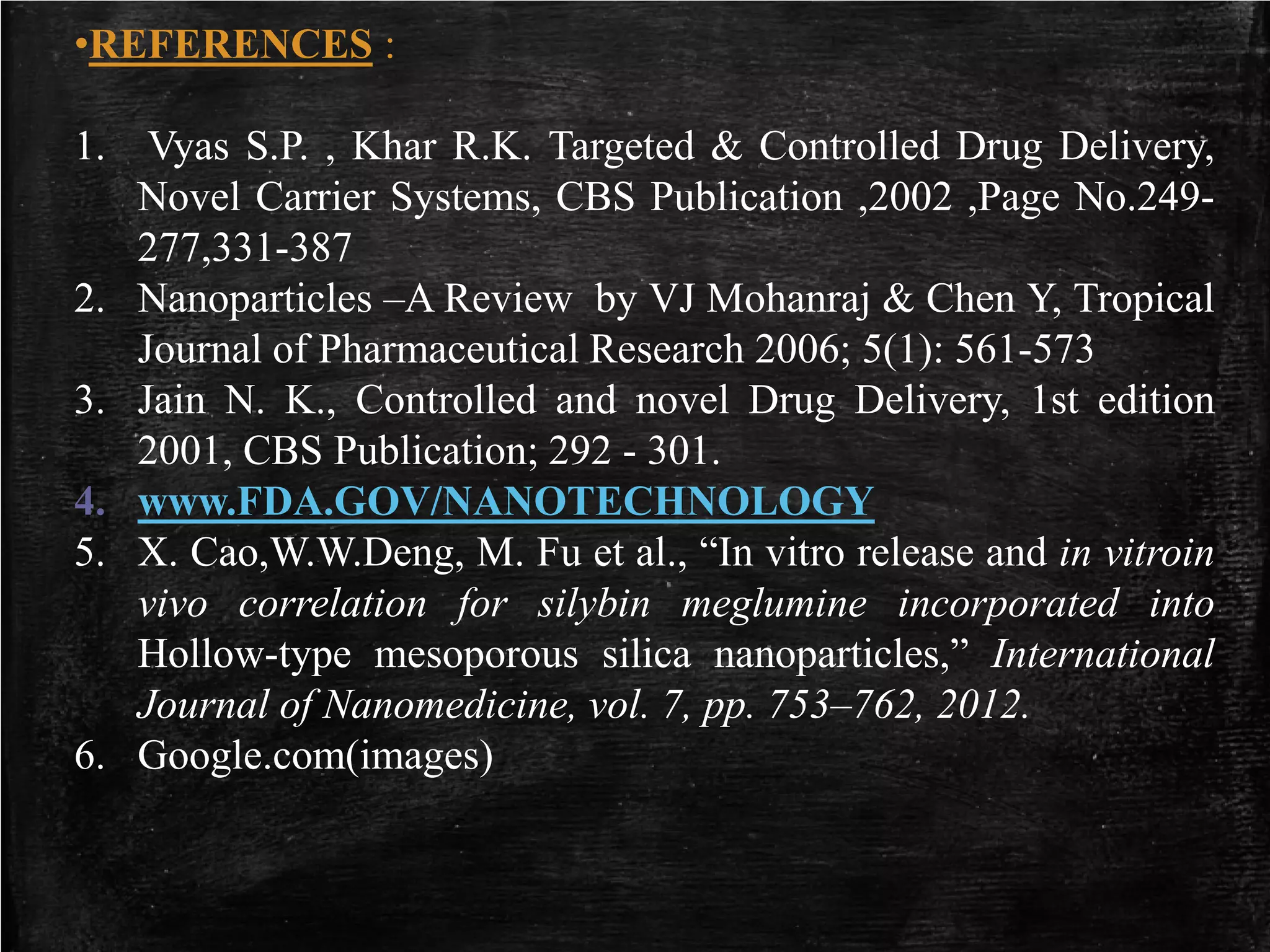 Characterization of nanoparticles & its regulatory aspects | PPT