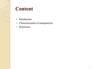 characterization of Nanoparticles note.pdf