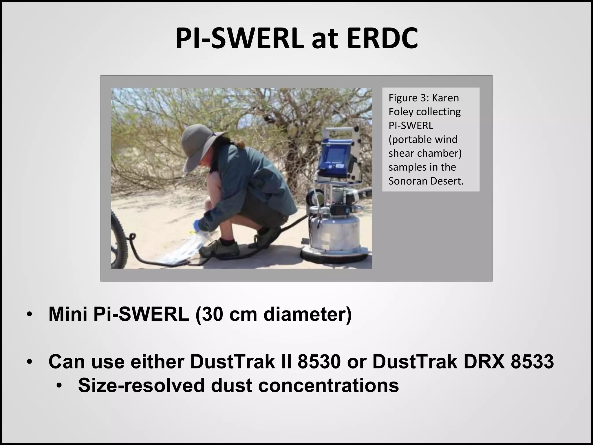 Characterization of surface dust emission potential using a pi swerl | PPTX