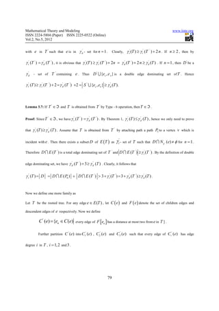 Characterization of trees with equal total edge domination and double edge domination numbers | PDF