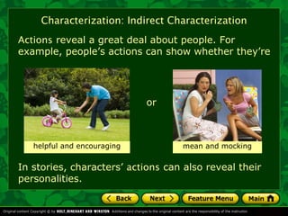 Characterization powerpoint | PPT