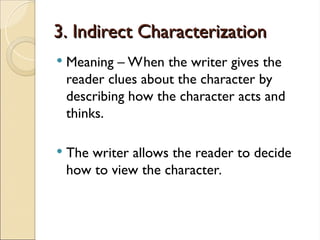 CharacterizationooooooooooooooooooPPT.ppt