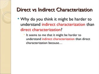 CharacterizationooooooooooooooooooPPT.ppt