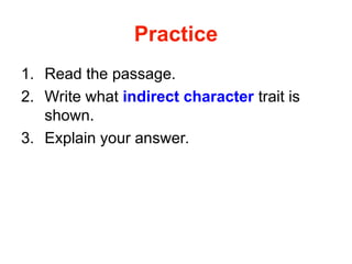 character and characterizations-lesson.ppt