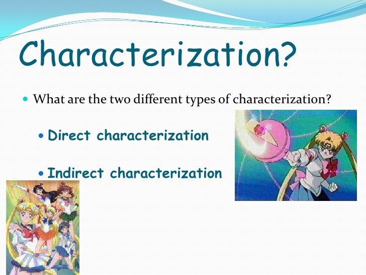 Characterization Slide