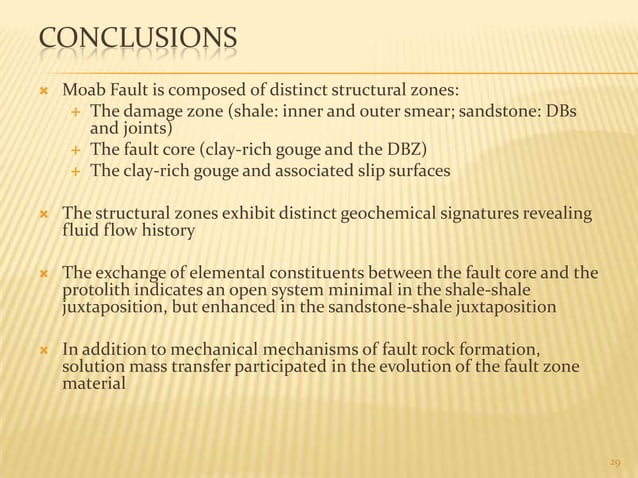 Characterizing Mechanisms Of Clay Gouge Formation | PPT