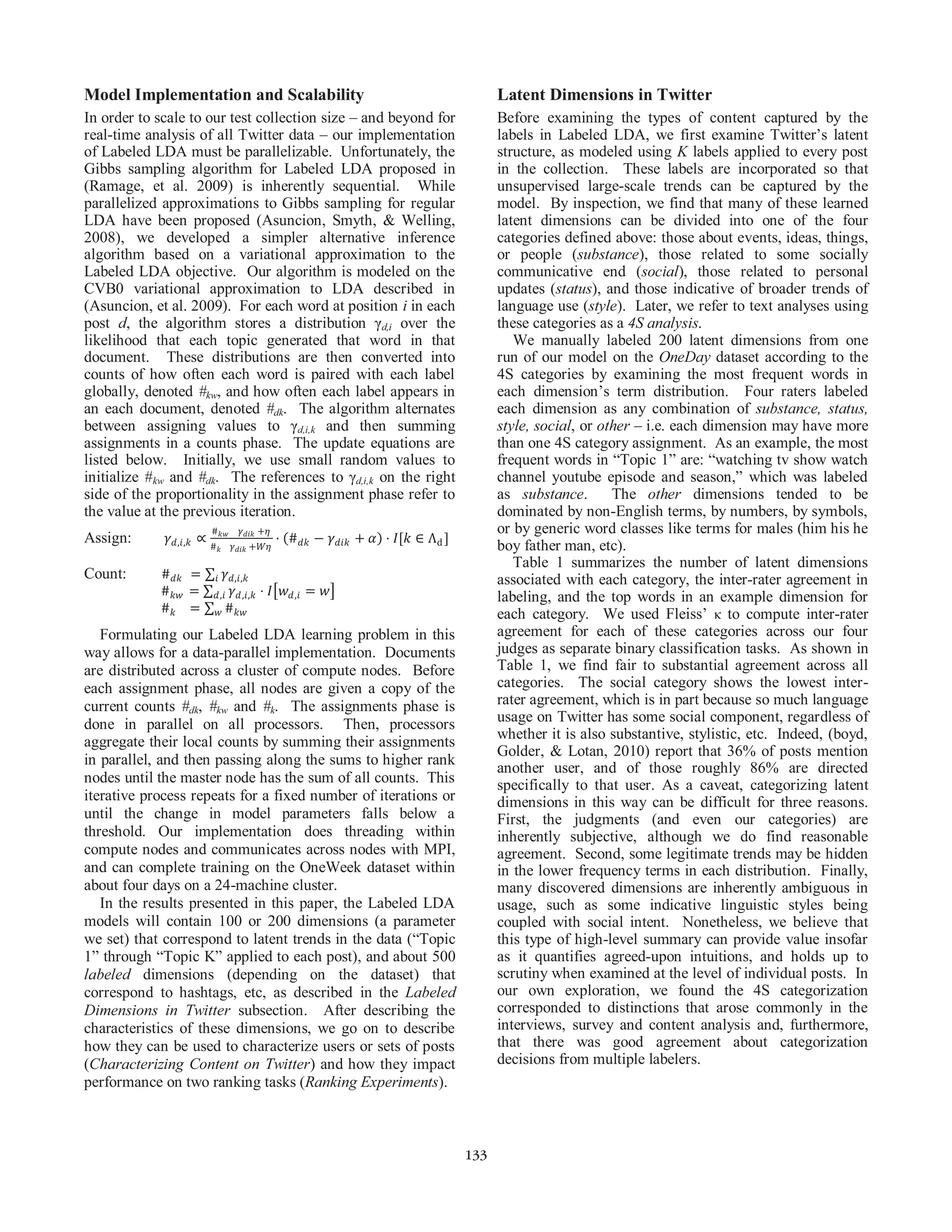 Characterizing microblogs | PDF