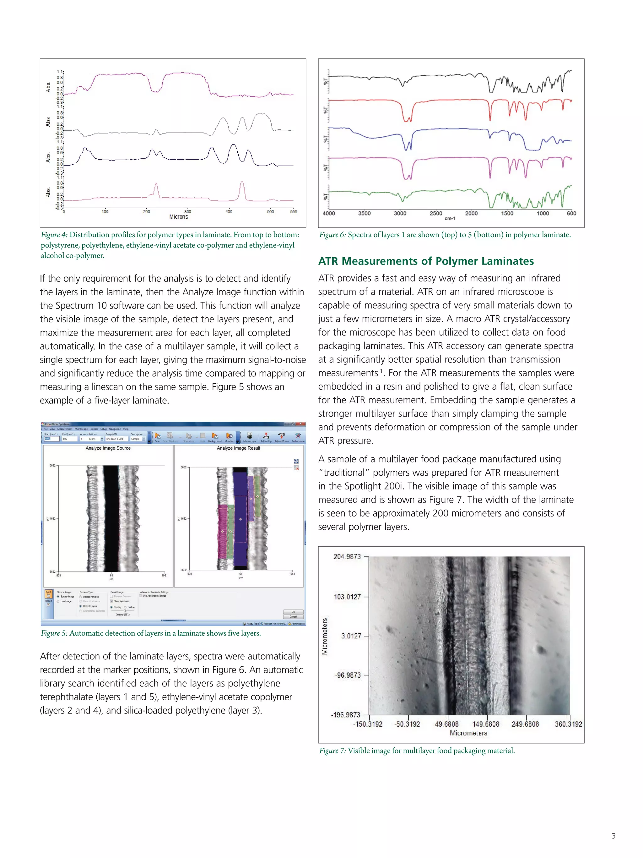 Characterizing Polymenr Laminates Using IR Microscopy | PDF