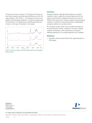 Characterizing Polymenr Laminates Using IR Microscopy | PDF