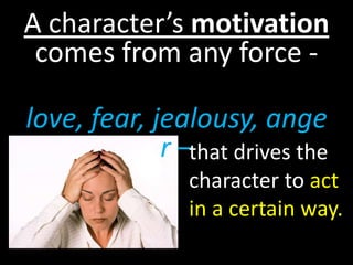Character motivation | PPTX
