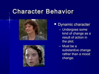 Character n characterisation | PPT