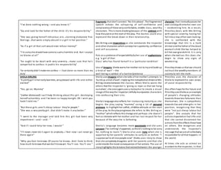 AIC Character Notes | PPT